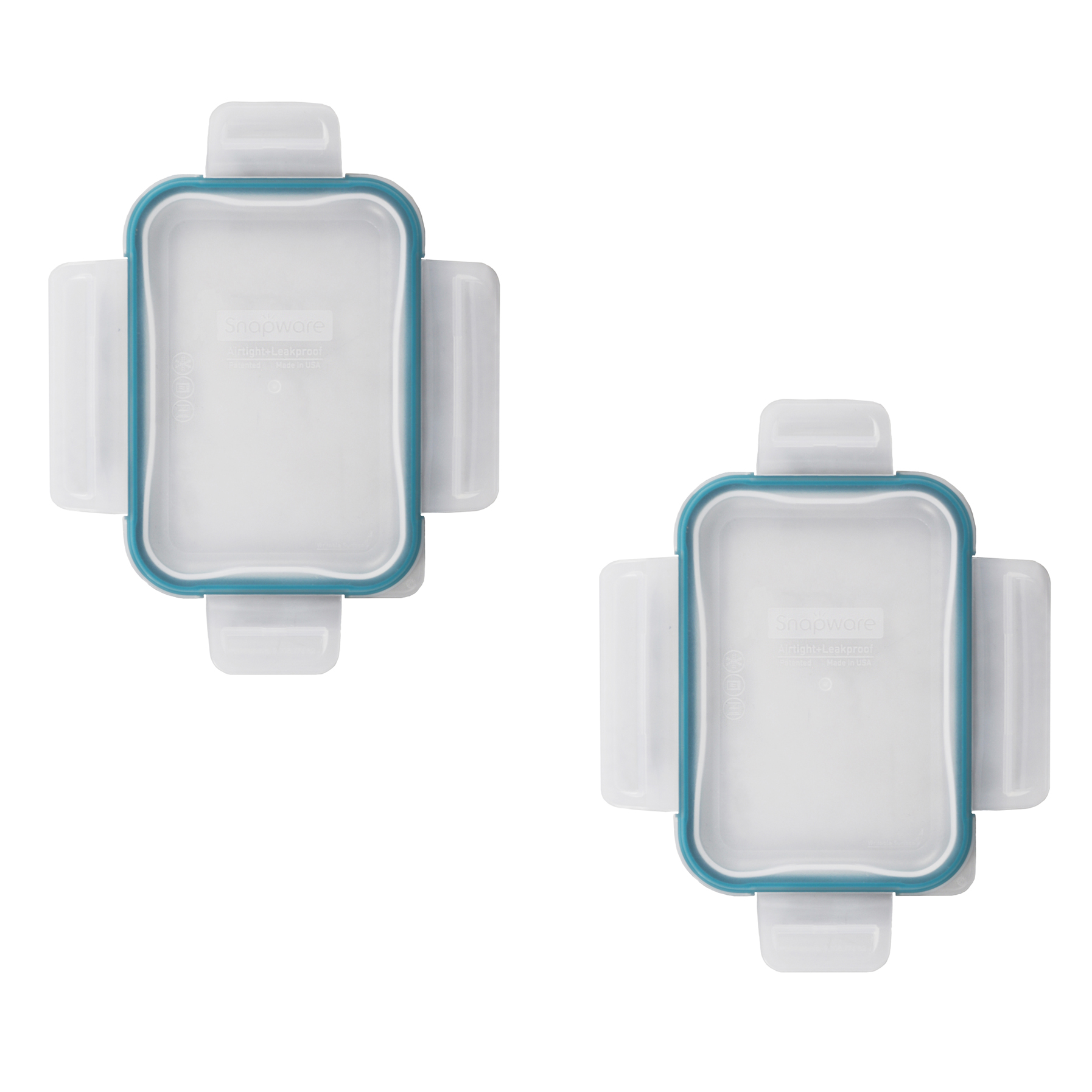 Snapware 7210R 3 Cup Clear Total Solutions Lid w/Juniper Green Gasket ...