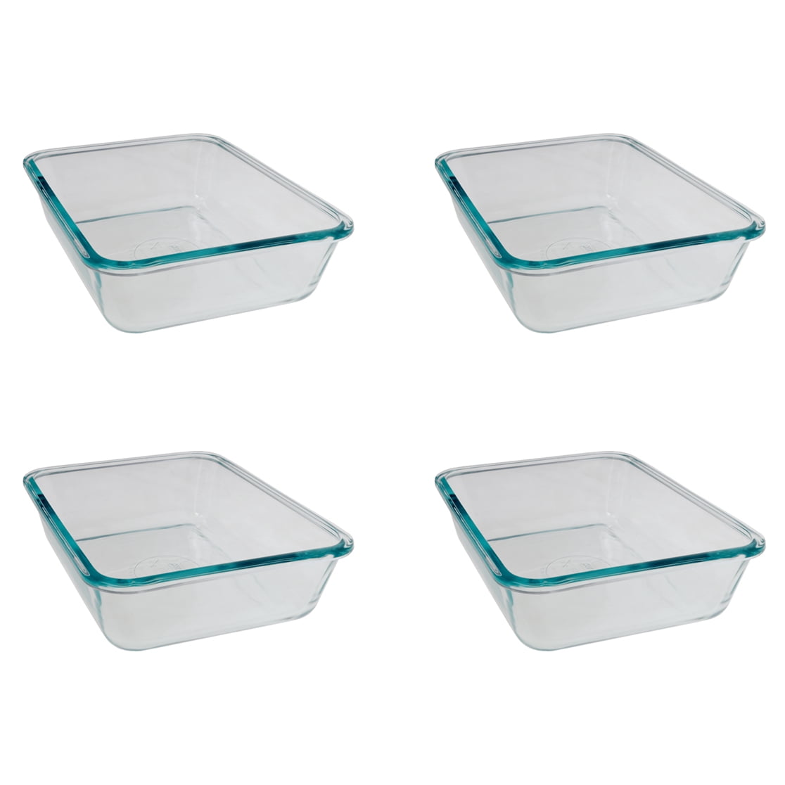 Snapware 7211R 6 Cup Total Solutions Glass Container (4-Pack) - Walmart.com