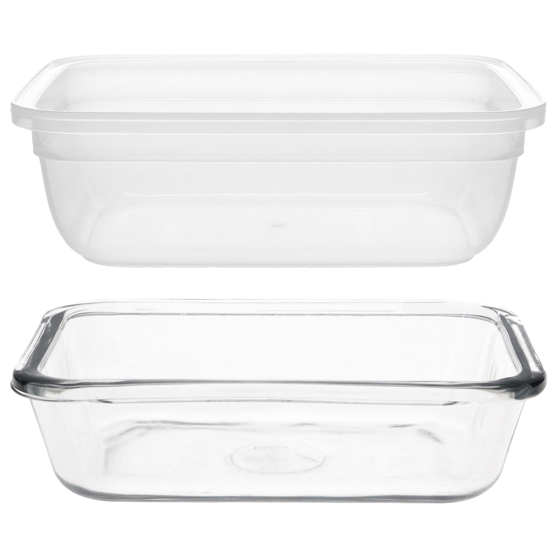 Snapware 8602 2-Cup Total Solutions Glass Dish and 8602R 3-Cup Total ...