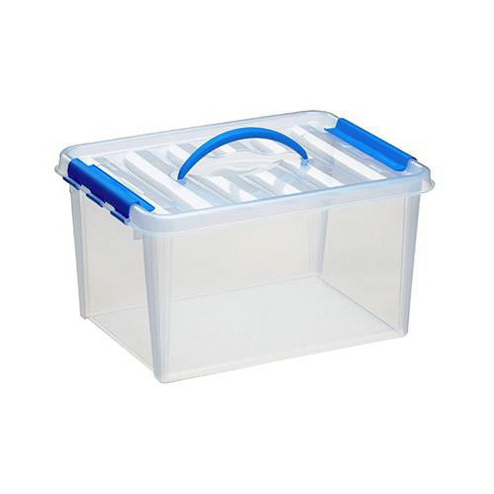 Snapware Smart Store 16x9 with Turquoise Handles, Set of 6 - Walmart.com