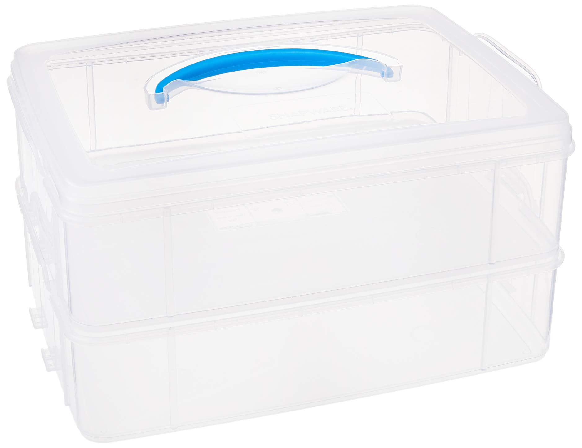 Snapware Snap 'N Stack Portable Storage Bin for Tools and Craft, 14.1 x ...