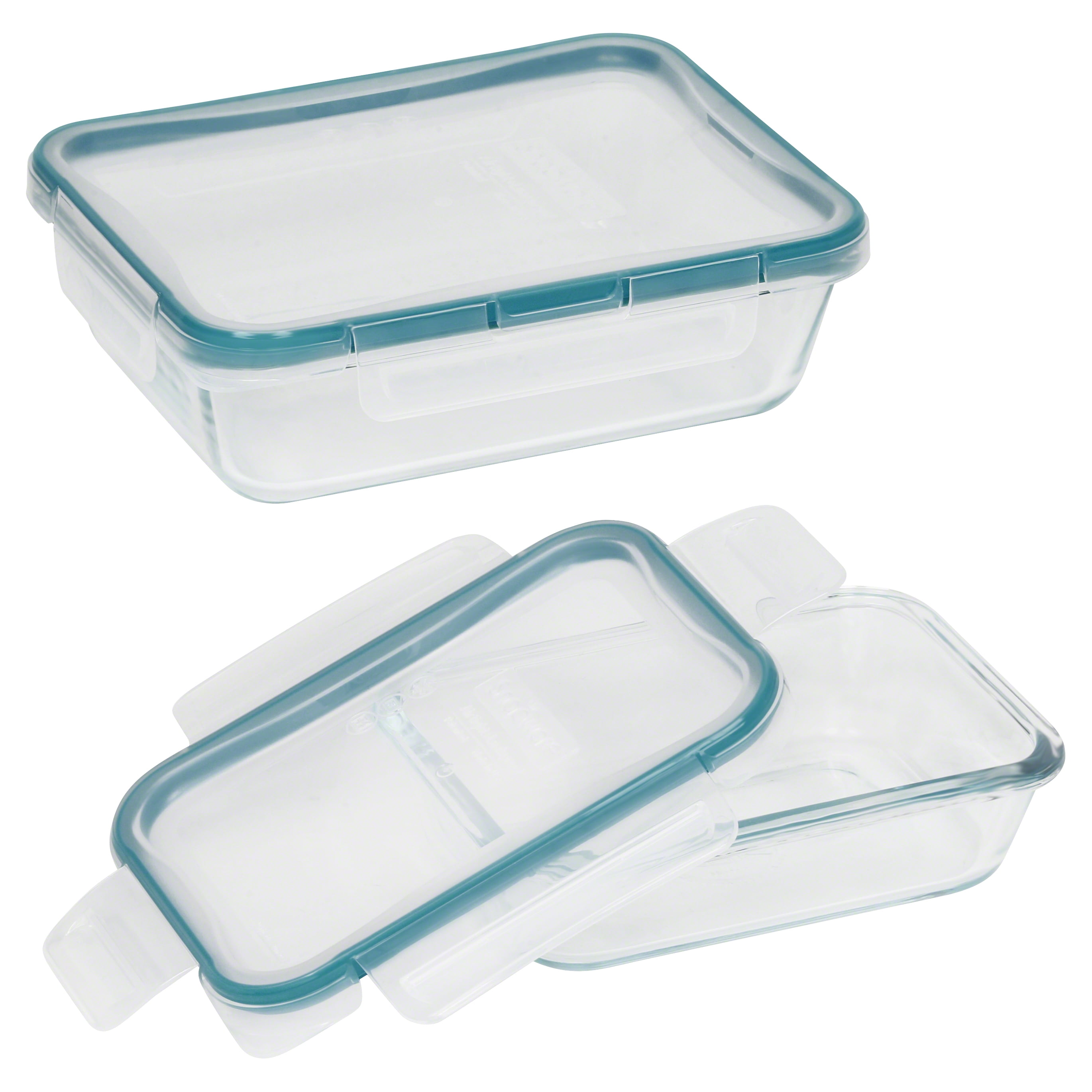 Snapware Pyrex Total Solution 4-Pc Rectangular Food Storage Set with ...