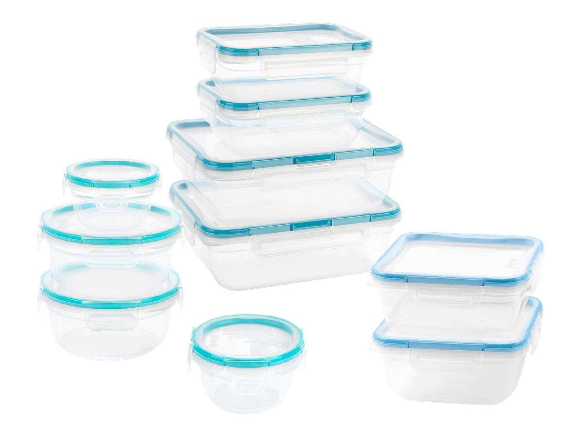 Snapware Total Solutions 20-piece Plastic Food Storage Container Set ...