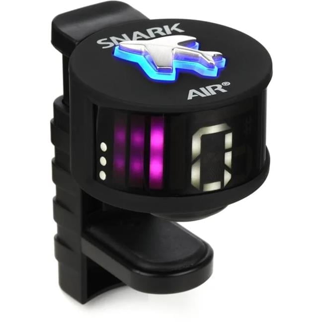 Snark AIR Rechargeable Clip-on Tuner for Guitar, Bass, Ukulele ...