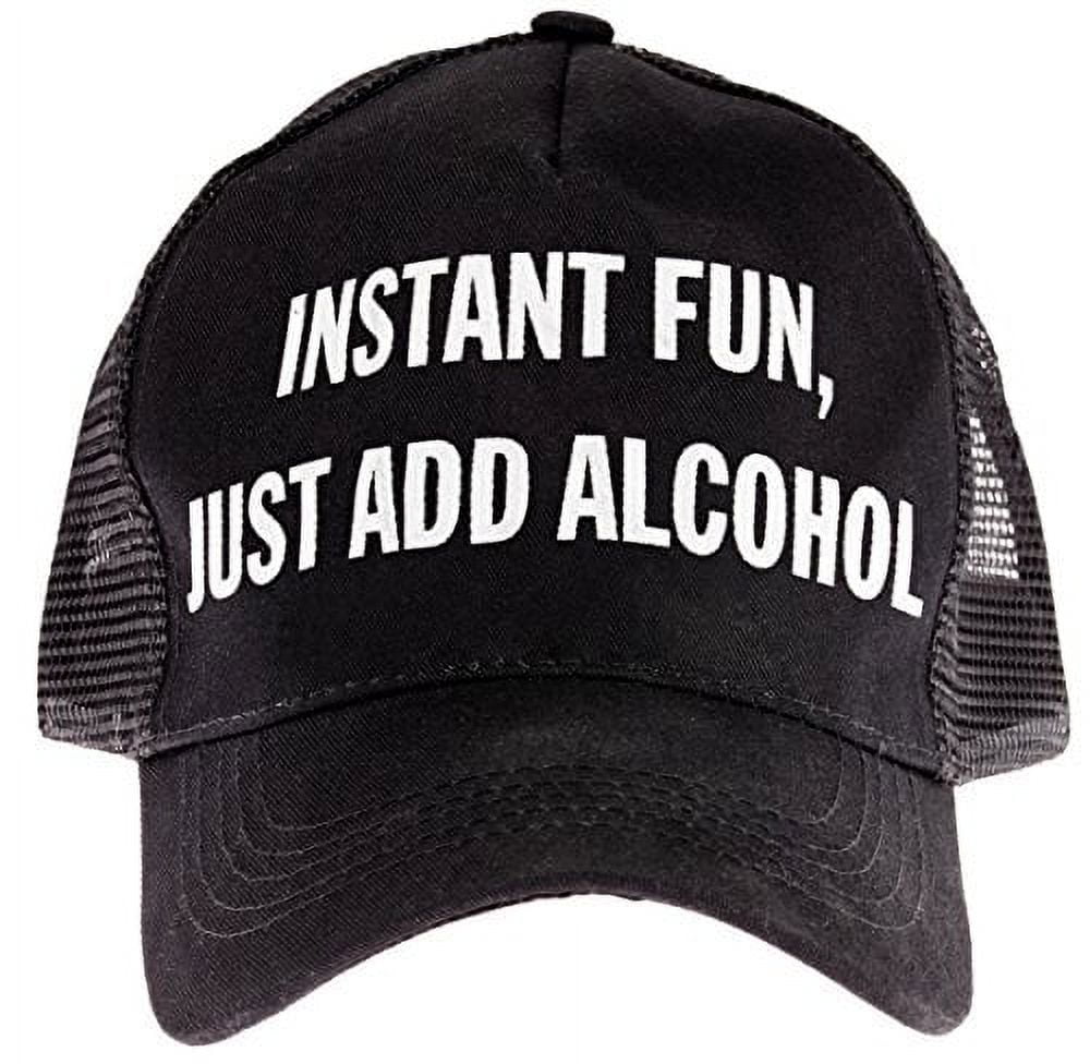 Snark City’s Trucker Cap Hat Adjustable “Instant Fun, Just Add Alcohol ...