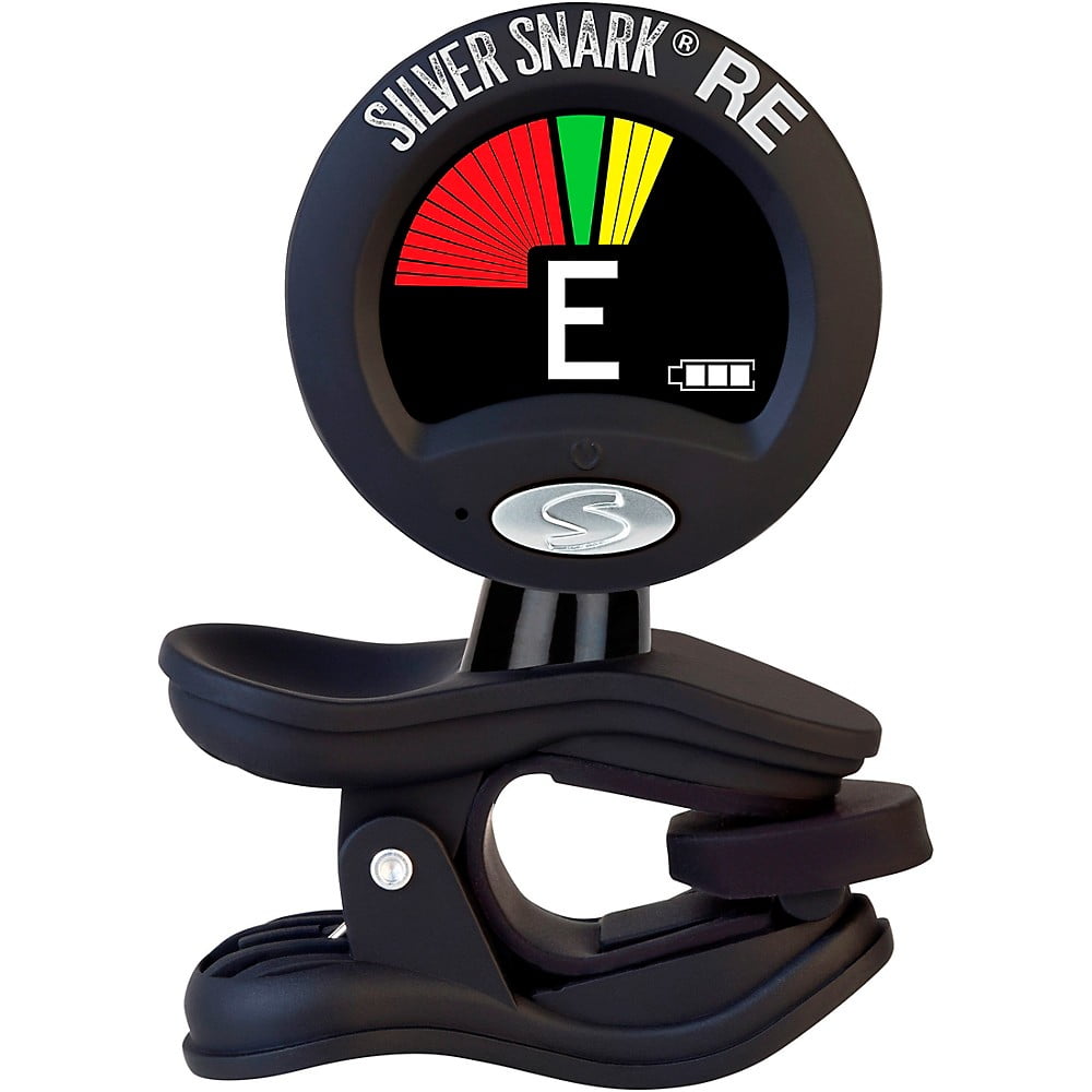 Snark Silver Snark Clip-On Guitar Tuner, Black, with Hyper-Snark ...