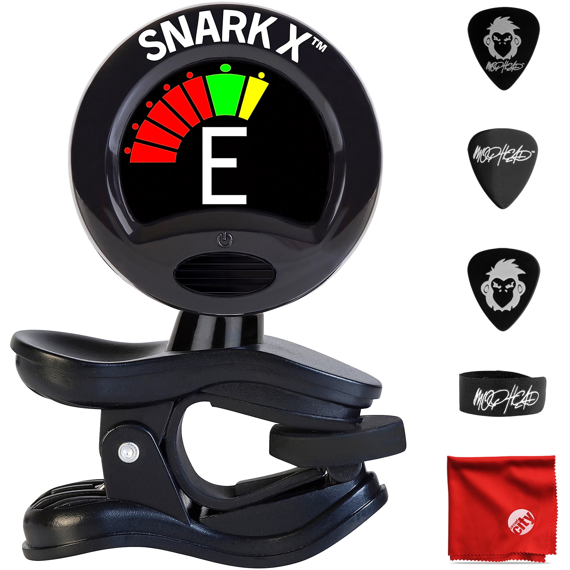 Snark SN-X Clip-on Chromatic Tuner for Guitar, Bass, Violin and All ...
