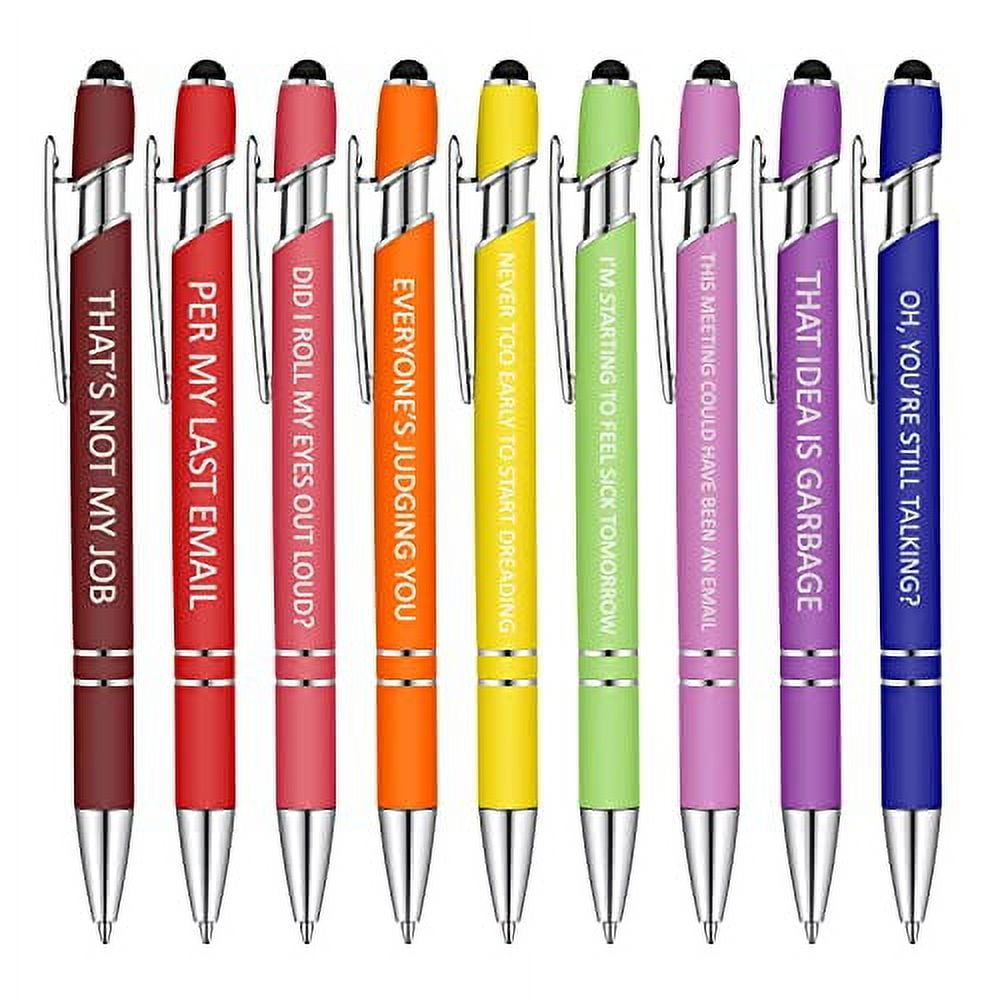 Snarky Office Pens Funny Insulting Pens Demotivational Arcastic ...
