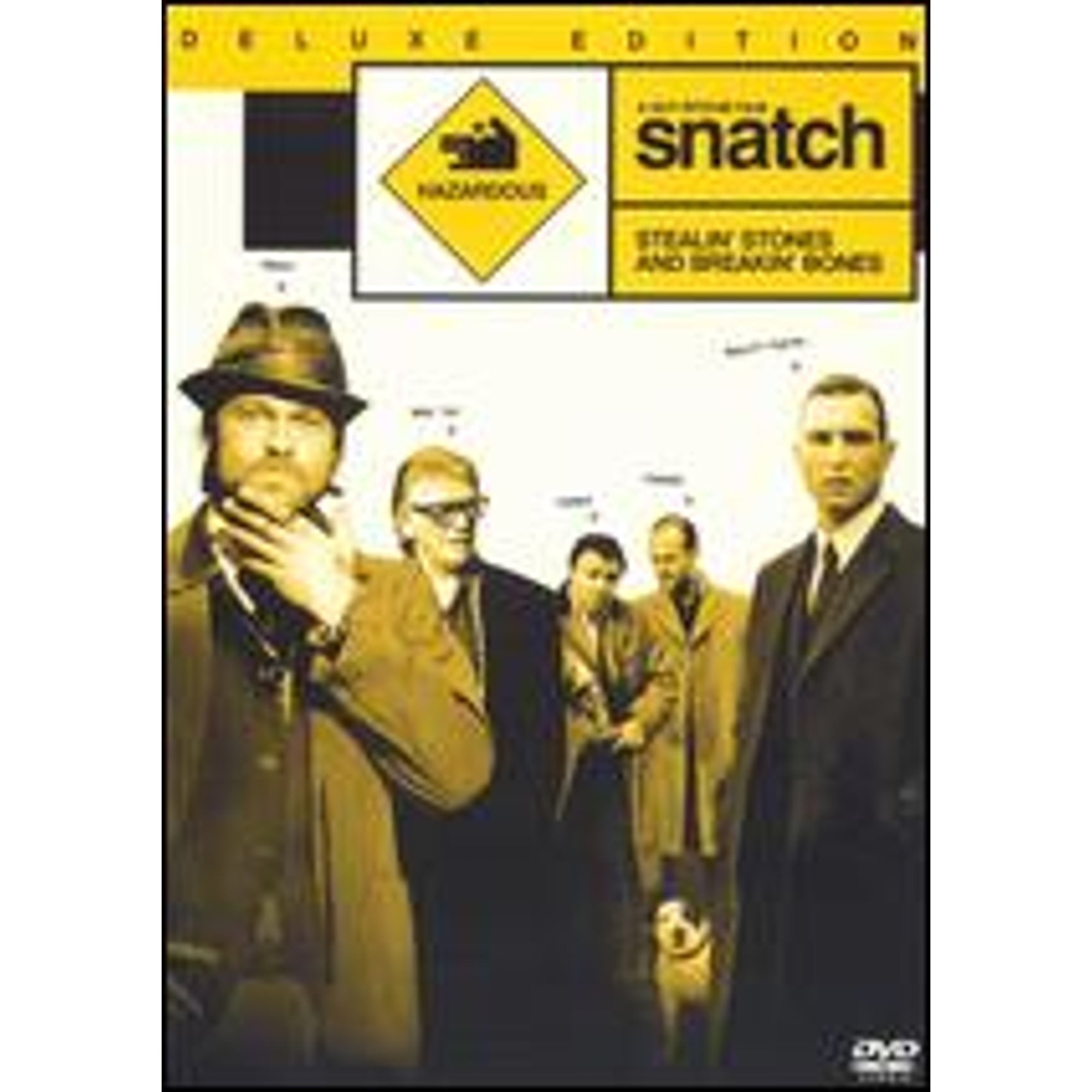 Pre-Owned Snatch [Deluxe Edition] [DVD/CD] (DVD 0043396116948) directed by Guy Ritchie - Walmart.com