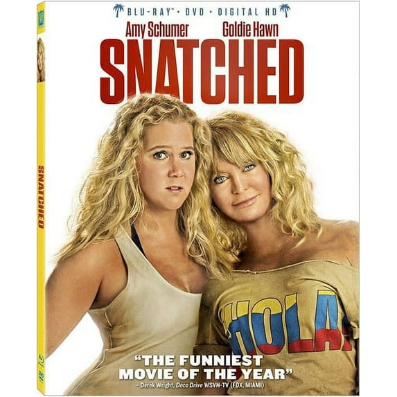 Snatched (Blu-ray + DVD + Digital HD) - Walmart.com