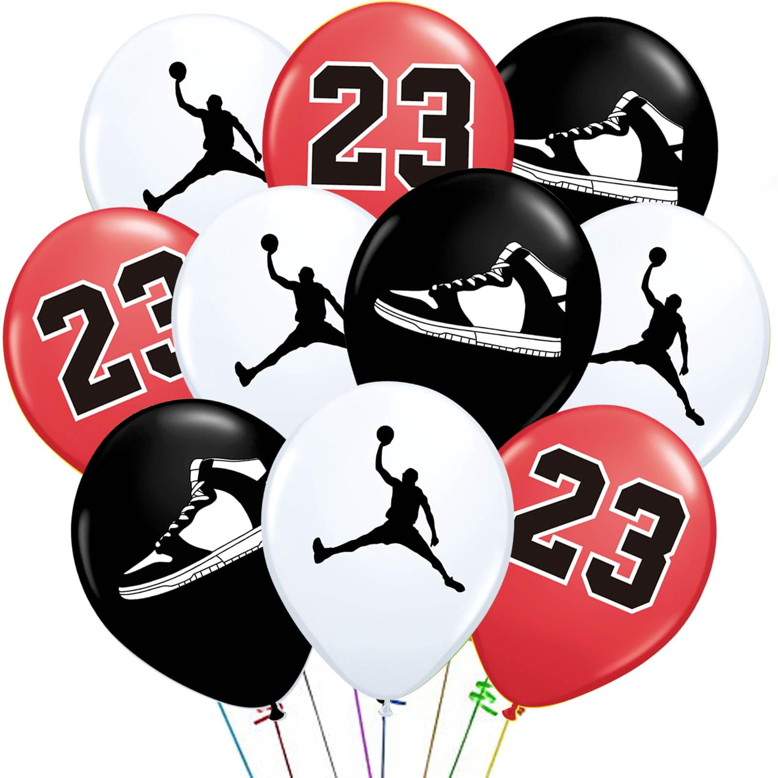 Sneaker Balloons Classic No.23 Player Balloons Basketball Sneaker Shoes ...