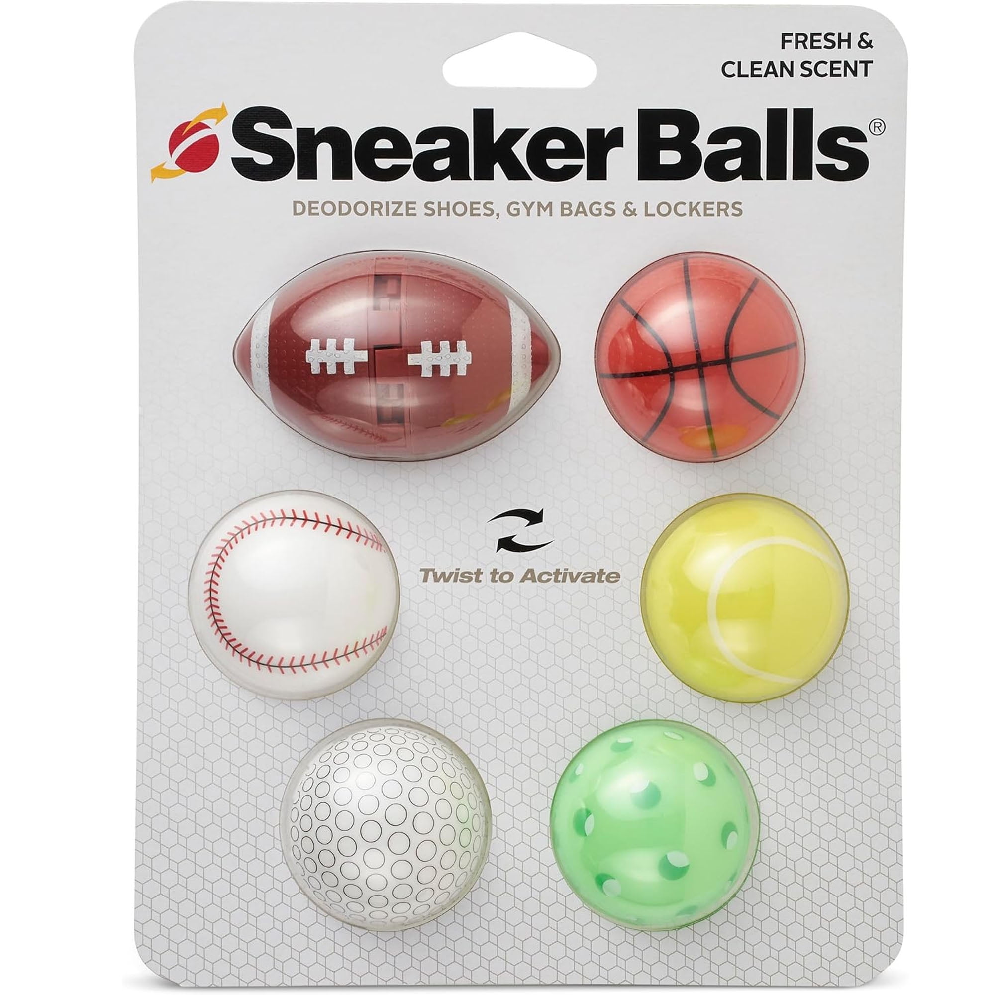 Sneaker Balls Fresh Scented Shoe Freshener, Sport, 6 Pack - Walmart.com