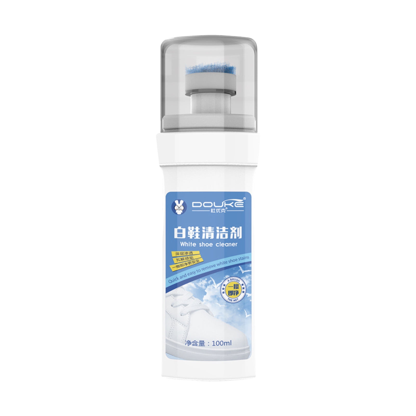 Sneaker Cleaner, Shoe Cleaner for Rubber, Canvas and Leather - Stain ...