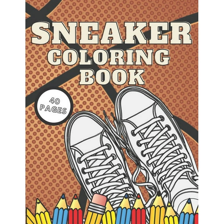 jordans shoes coloring sheet