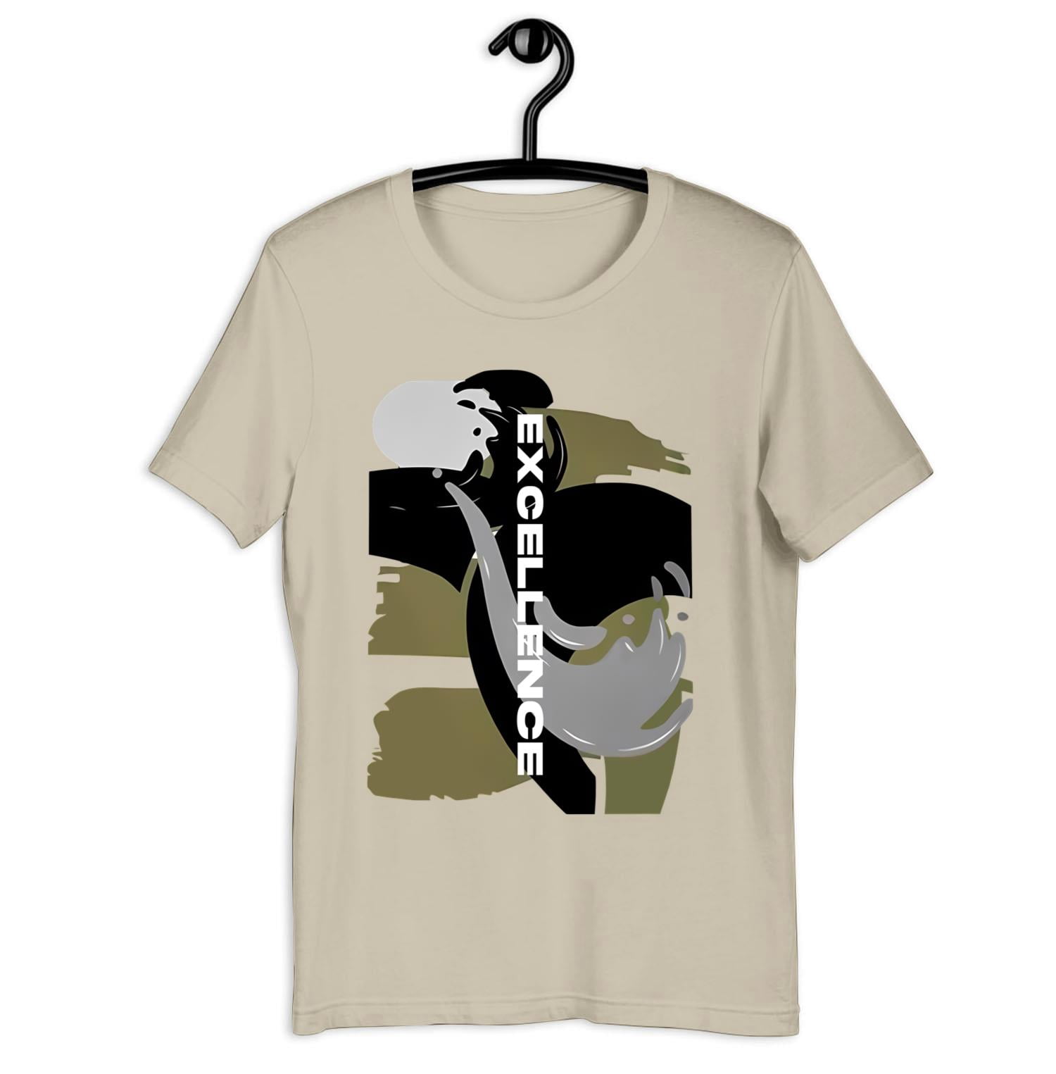 Sneaker Effect Shirt to Match Classic Athletic Shoes in White Black ...