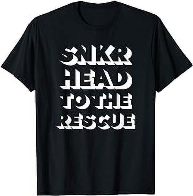 Sneaker Junkie Sneakerhead Shoe Collector Snkr Head T-Shirt - Walmart.com