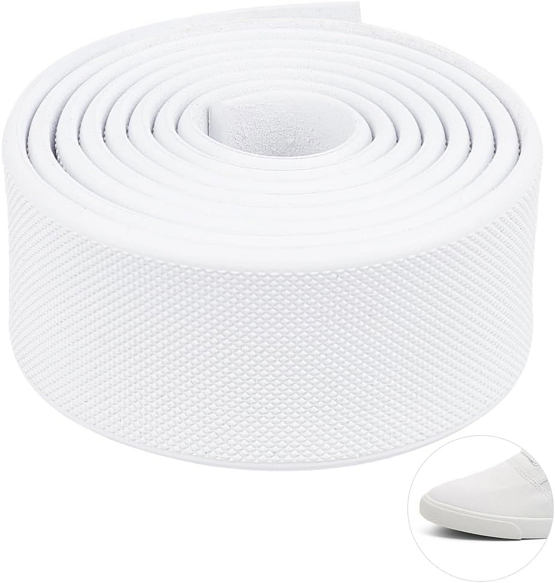 Sneaker Rubber Sole Rand 39x1.25inch White Diamond Pattern Canvas Shoe ...