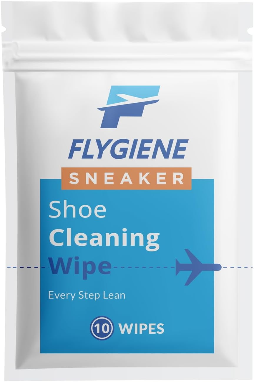 Premium Shoe Cleaning Wipes - Individually Wrapped, Quick and Easy-to ...