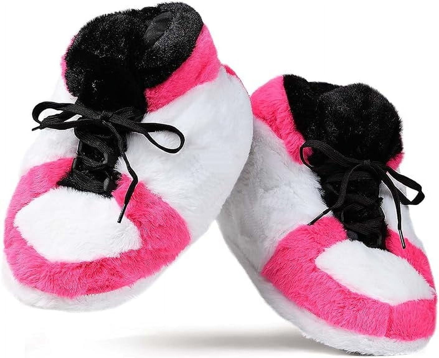 Sneaker Slippers in Bubble Gum Look – One Size Fits Most Comfy adult ...