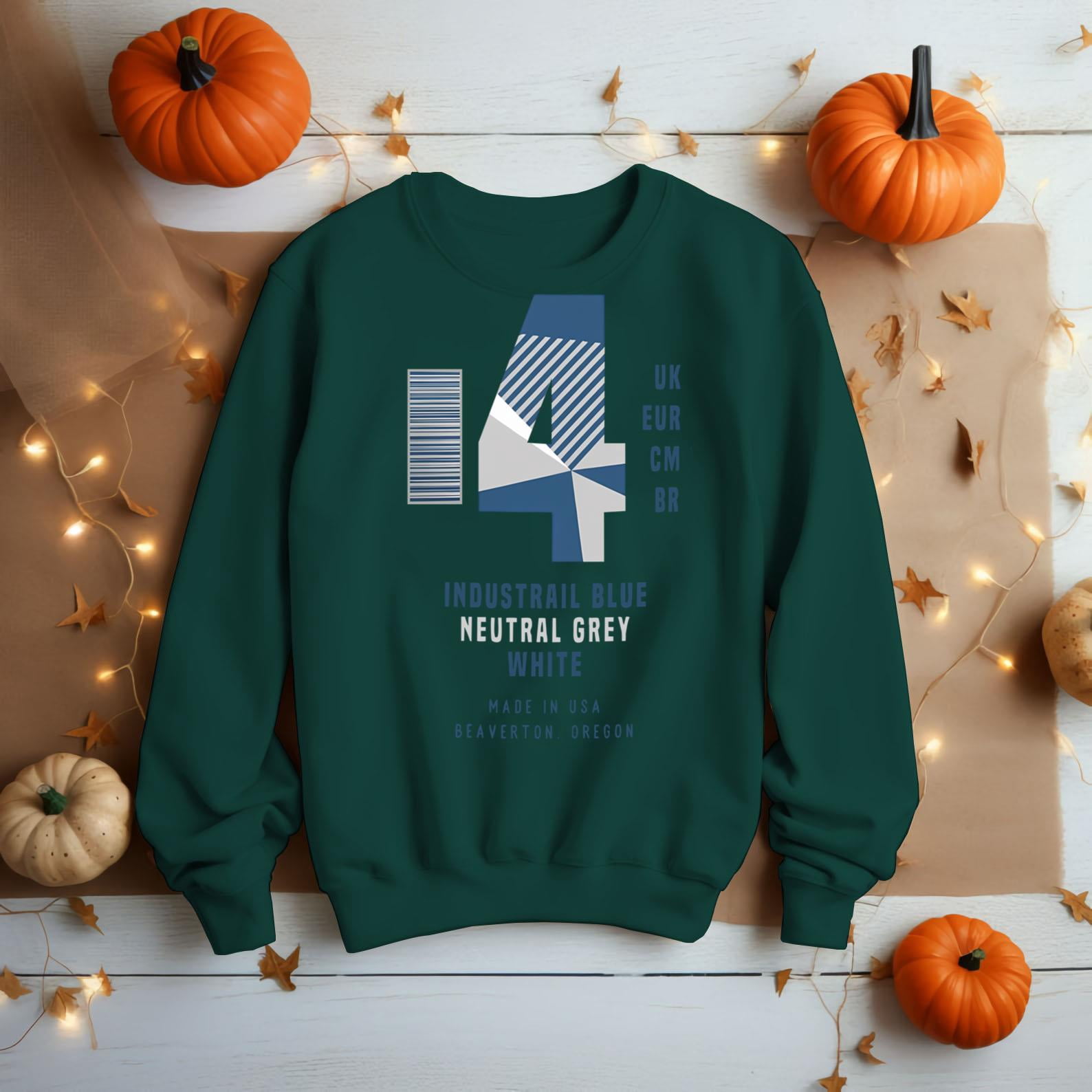 Sneaker Style Shirt – Industrial Blue Design for Sneaker Fans - Walmart.com