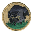 Sneaky Panther Scout Patrol Patch (Sew-on) - ClassB - Walmart.com