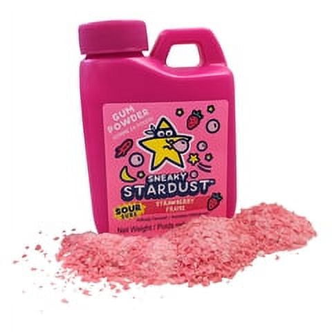 Sneaky Stardust Sour Strawberry Gum Powder (2 pack) - Walmart.com