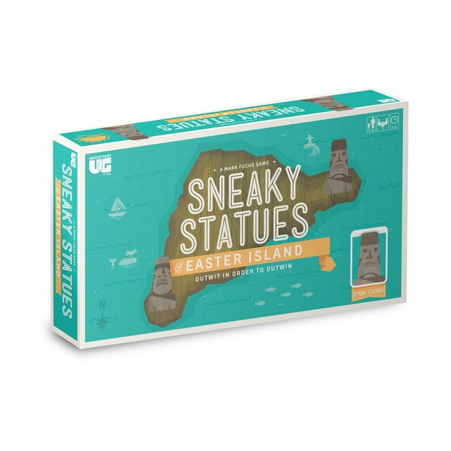 Moai Board Game Decor for Coffee Shop Ambiance - Walmart Business Supplies