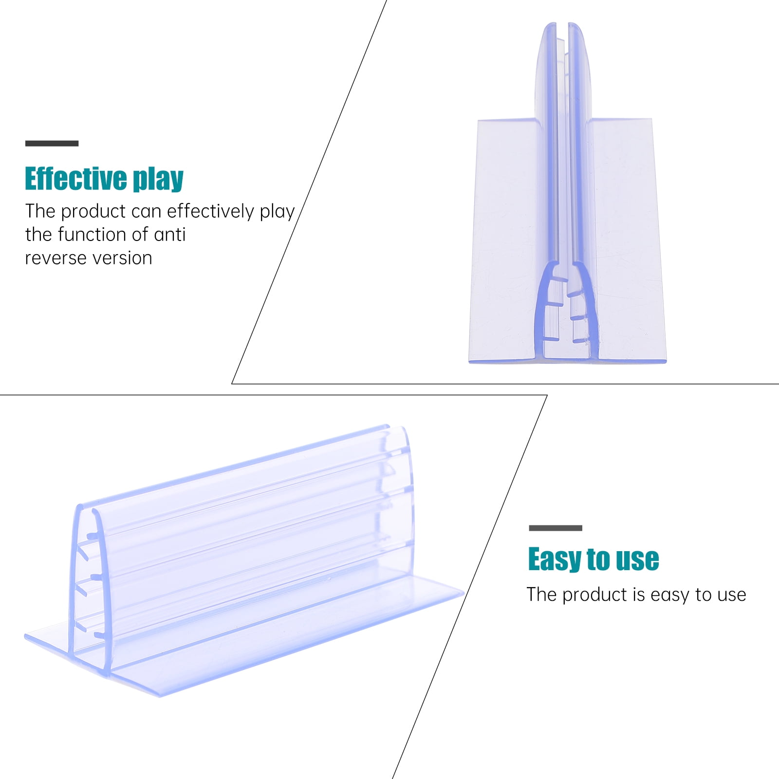 Sneeze guard holder 6Pcs Sneeze Guard Holder Supermarket Classification ...