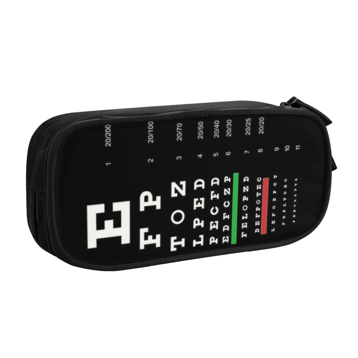 Snellen Chart Eye Test Kawaii Pencil Case s Large Capacity Optometrist ...