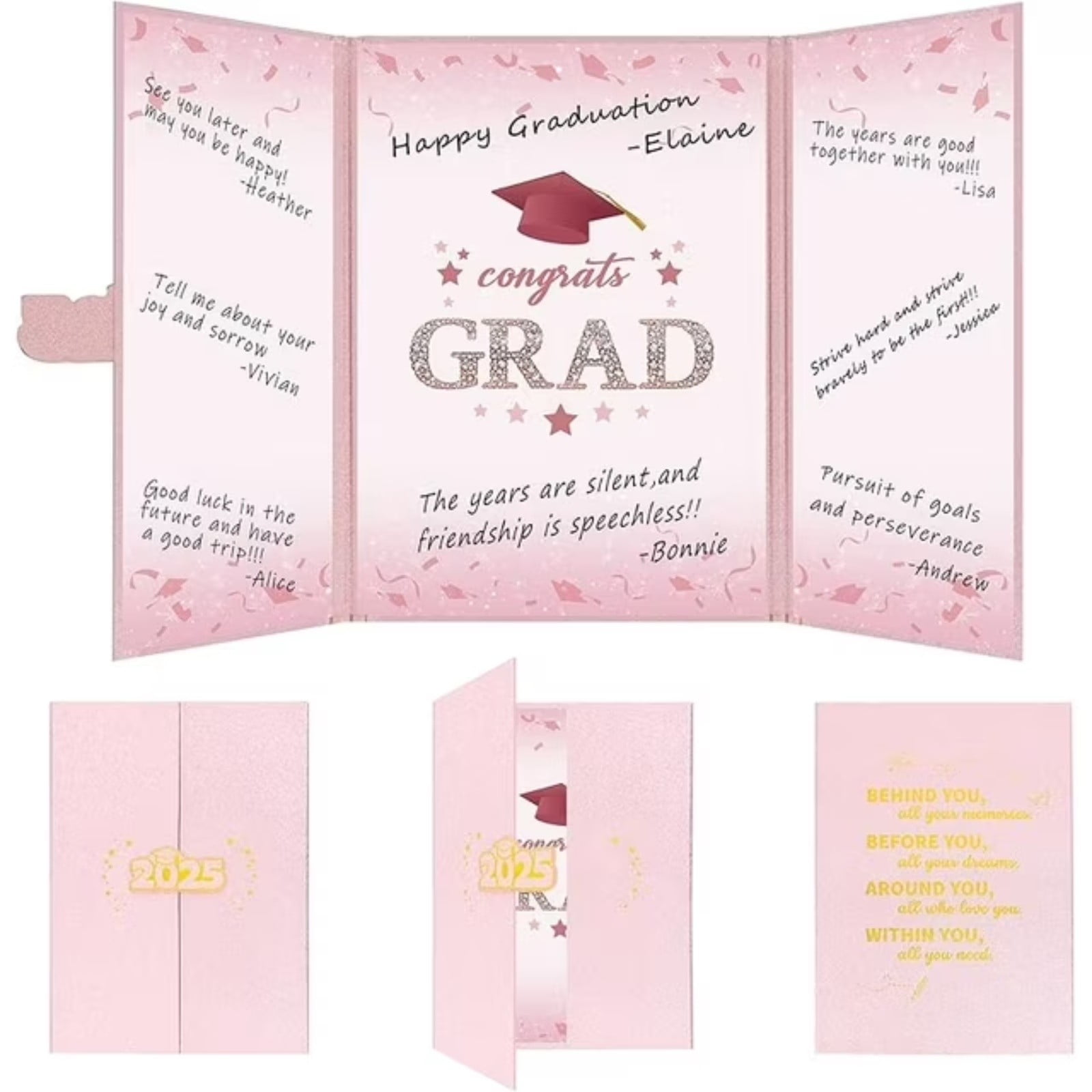 Snfy Graduation Gift Card Book,Graduation Decorations 2025, Graduate ...
