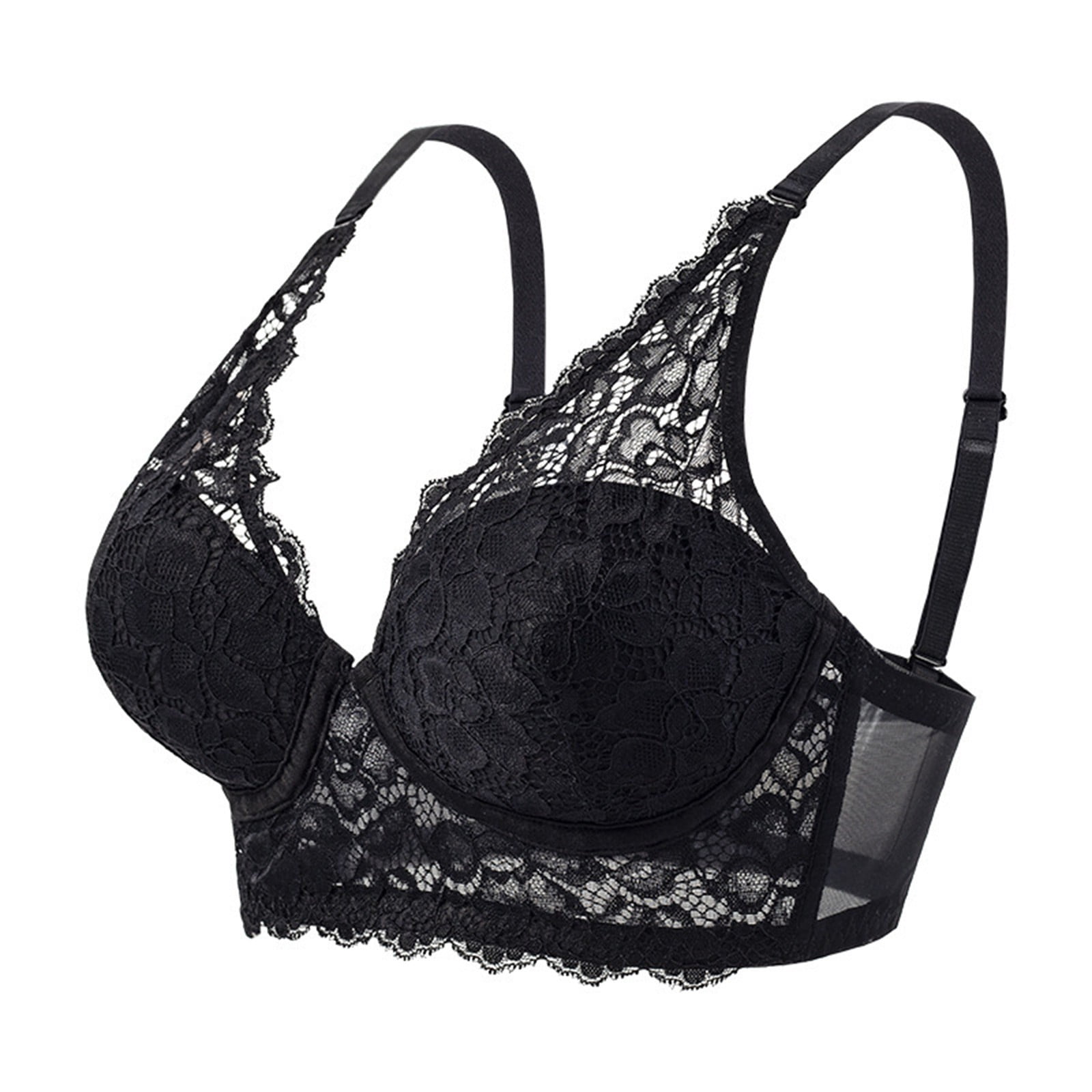Sngxgn Bras for Women All Day Comfort Bra, No Wire and Light Padded Bra ...