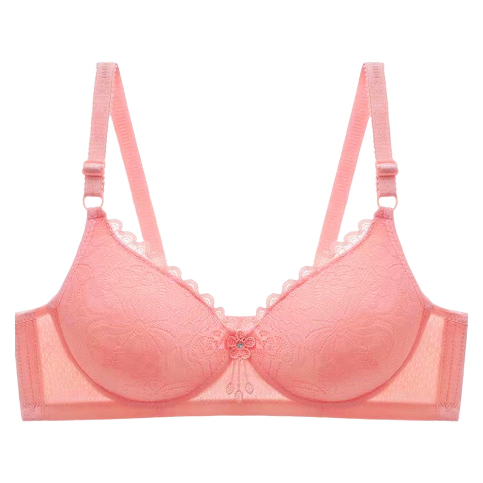 Sngxgn Bras for Women All Day Comfort Bra, No Wire and Light Padded Bra ...