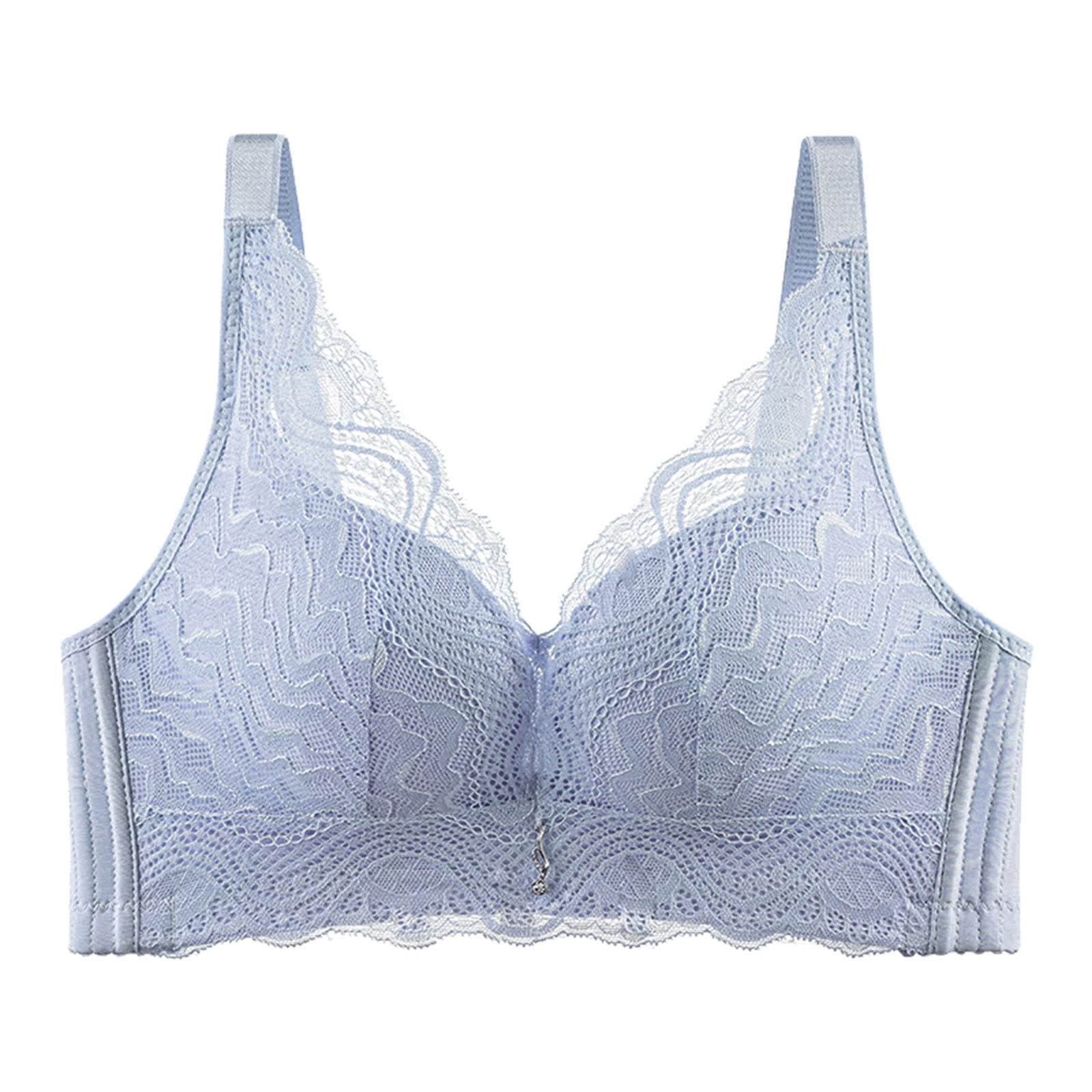 Sngxgn Bras for Women Full Coverage, Unlined Lace Underwire Bra for ...