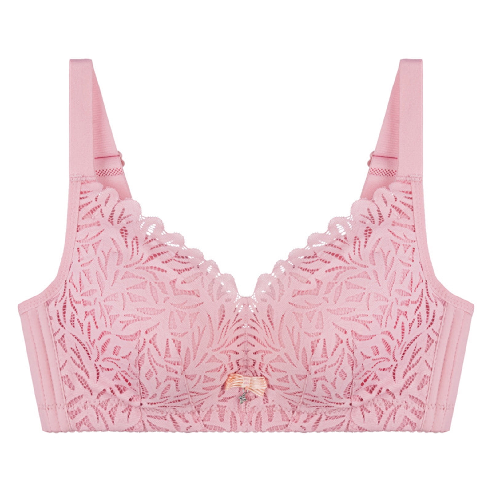 Sngxgn Bras for Women - Womens Bras, Compression Bra, Wirefree Bra(Pink ...