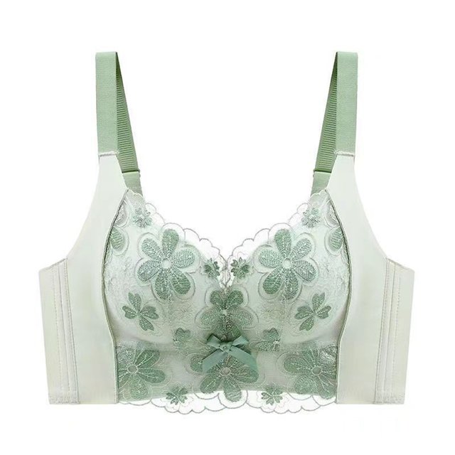 Sngxgn Comfort Unlined Wireless Bra for Women with S upport Silky ...