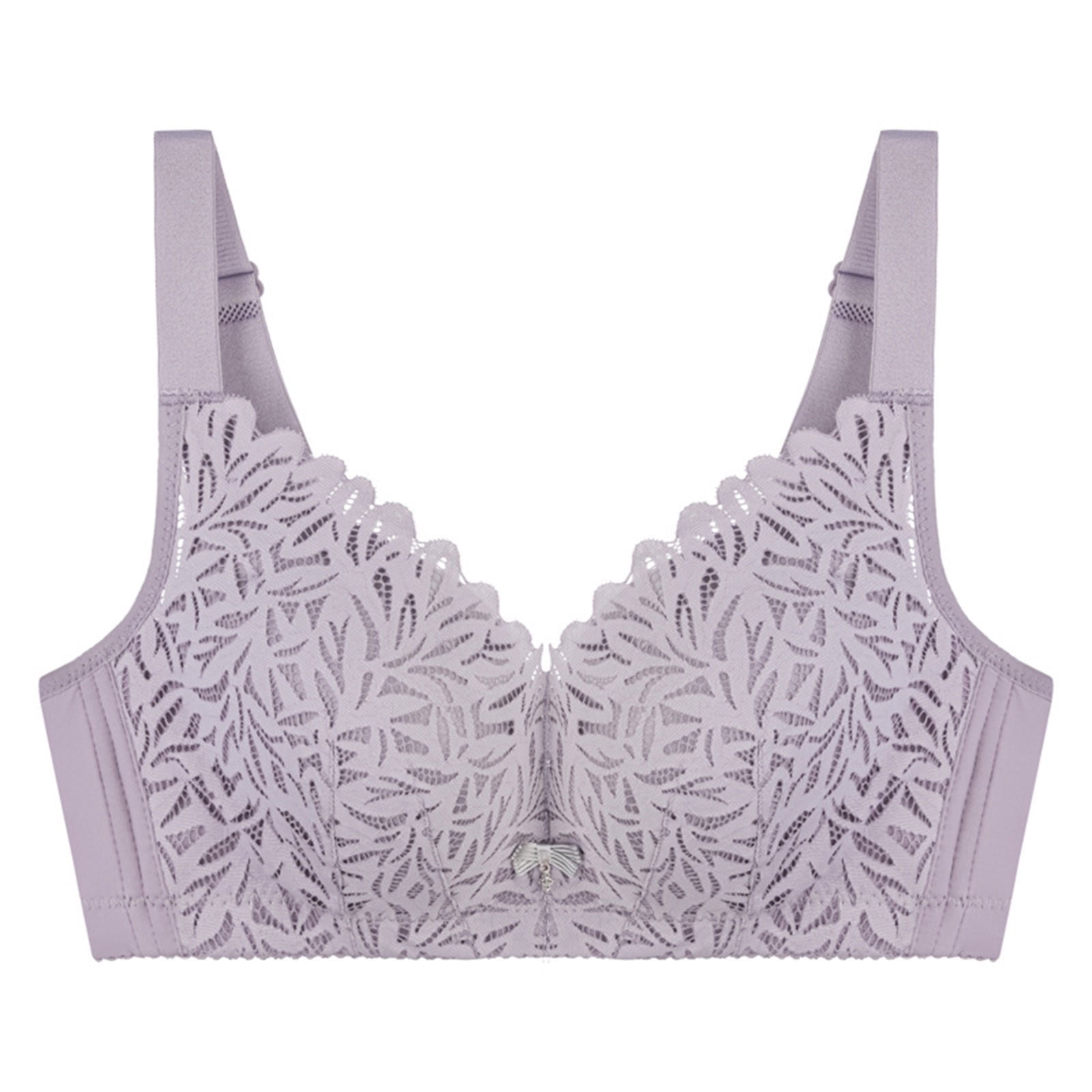 Sngxgn Comfort Unlined Wireless Bra for Women with S upport Silky ...