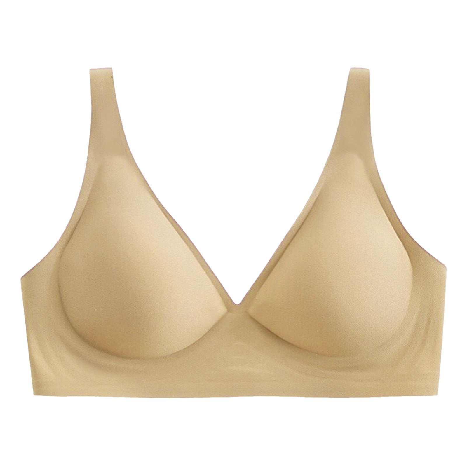 Sngxgn Comfort Wireless Lace Bralette for Women, Light Padded Bra ...