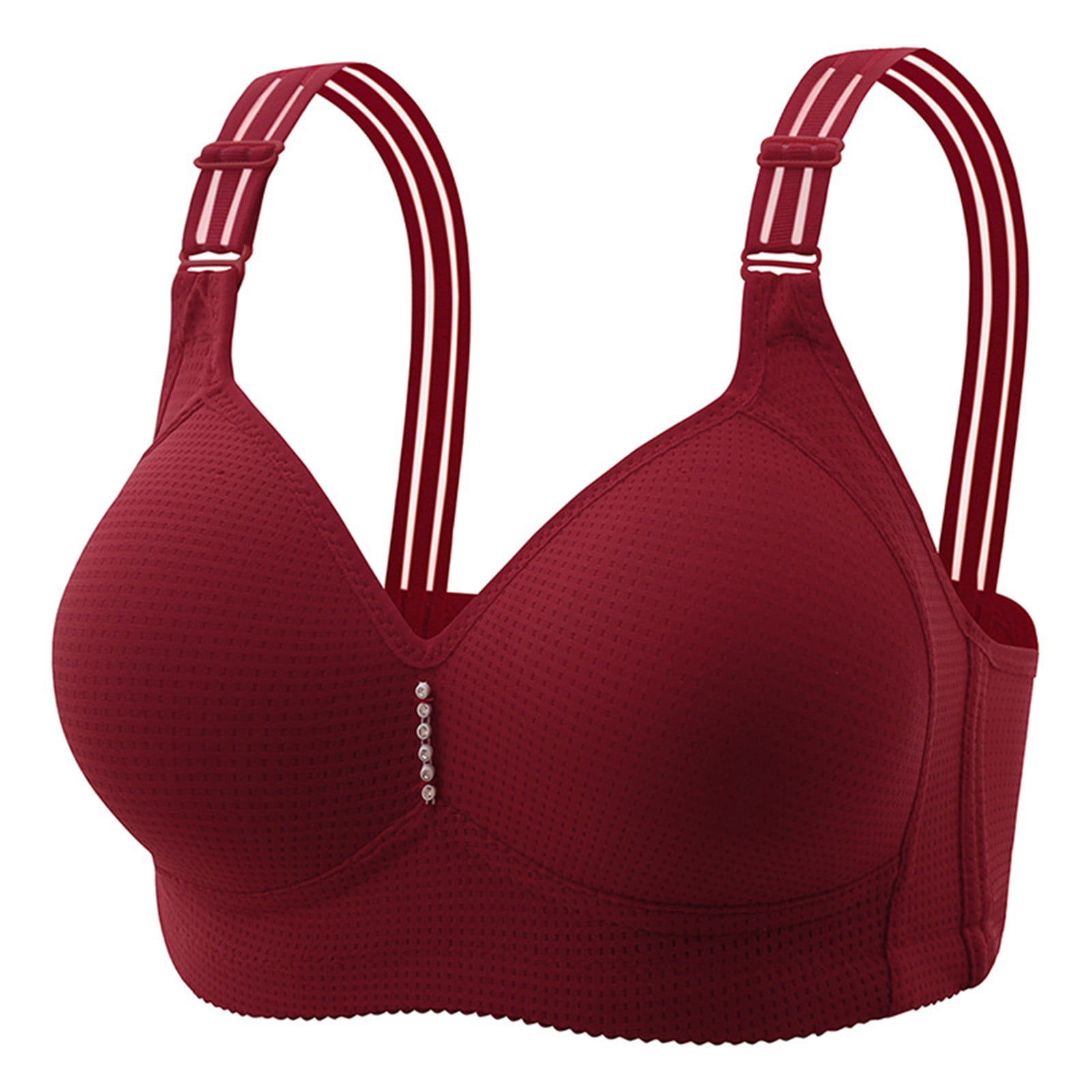 Sngxgn Comfort Wireless Lace Bralette for Women, Light Padded Bra ...