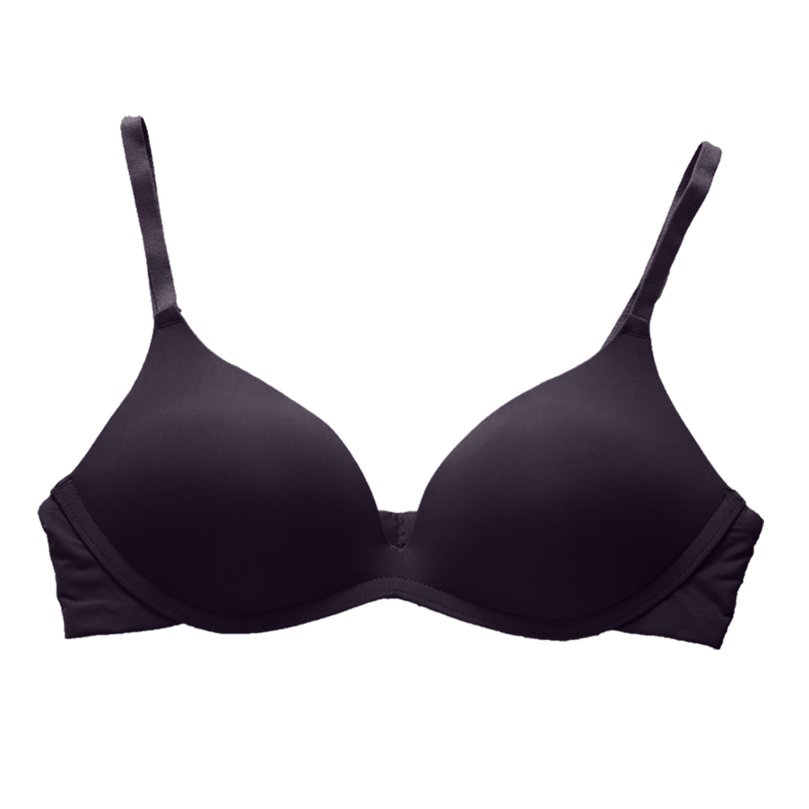 Sngxgn Double S upport Wireless Bra, Lace Bra with Stay-in-Place Straps ...