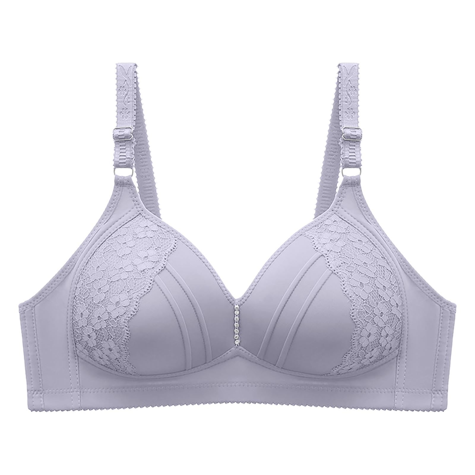 Sngxgn Front Closure Bra for Women Seamless Unlined Underwire T-Shirts ...