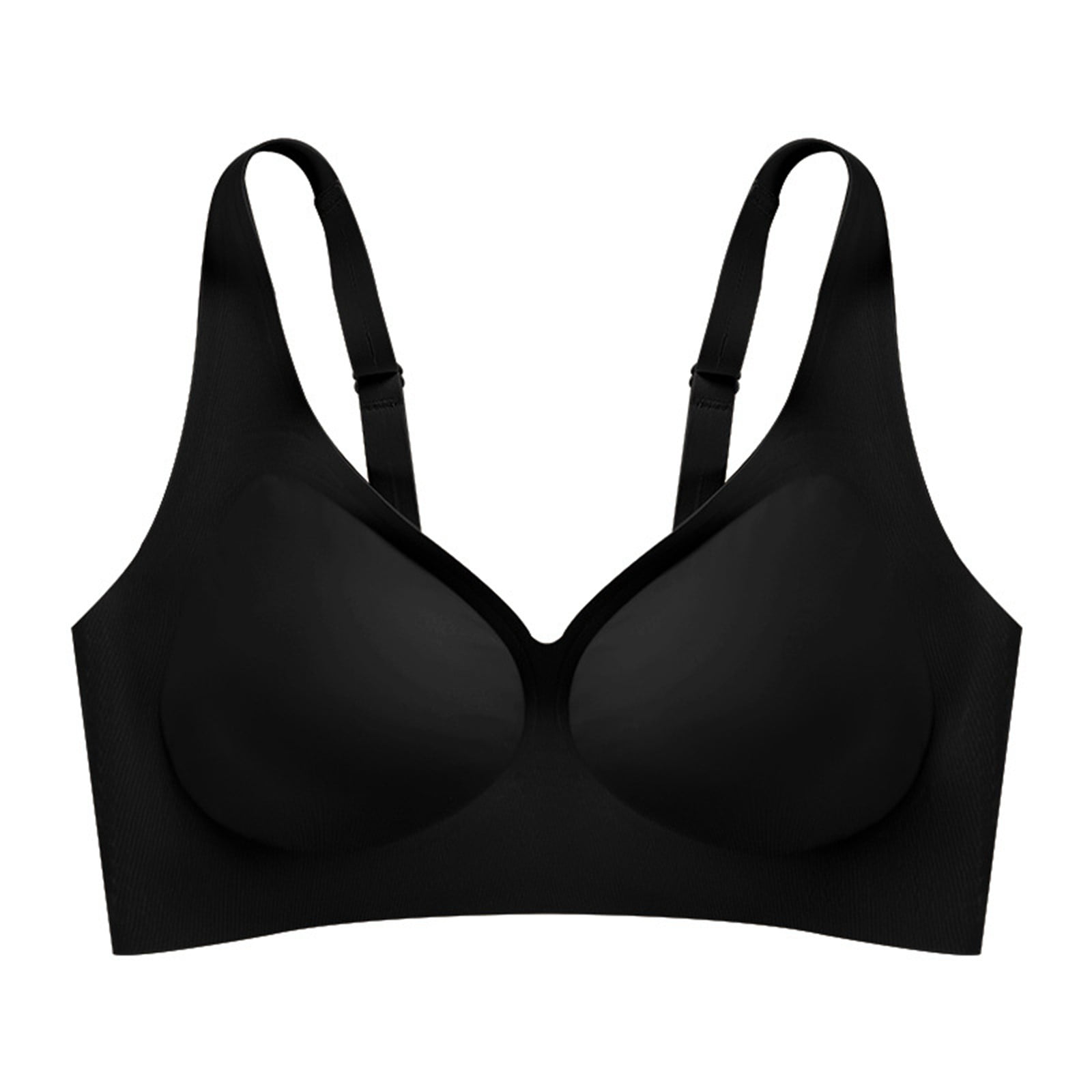 Sngxgn Full Coverage Push up Bra, Bras for Women(Black,M) - Walmart.com