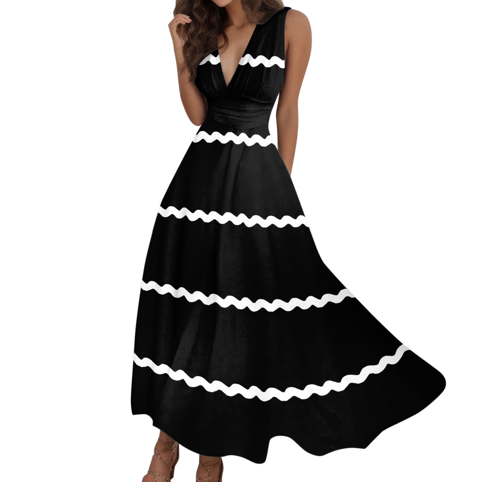 Sngxgn Full Slip for Under Dresses Adjustable Spaghetti Strap ...