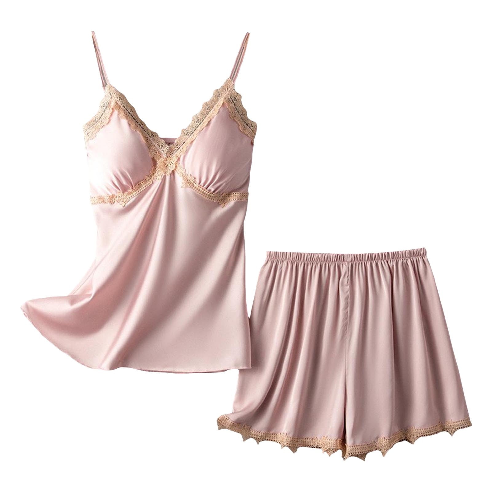 Sngxgn Pajamas for Women Soft Sleepwear Set Long Sleeve Comfy Pjs Top ...