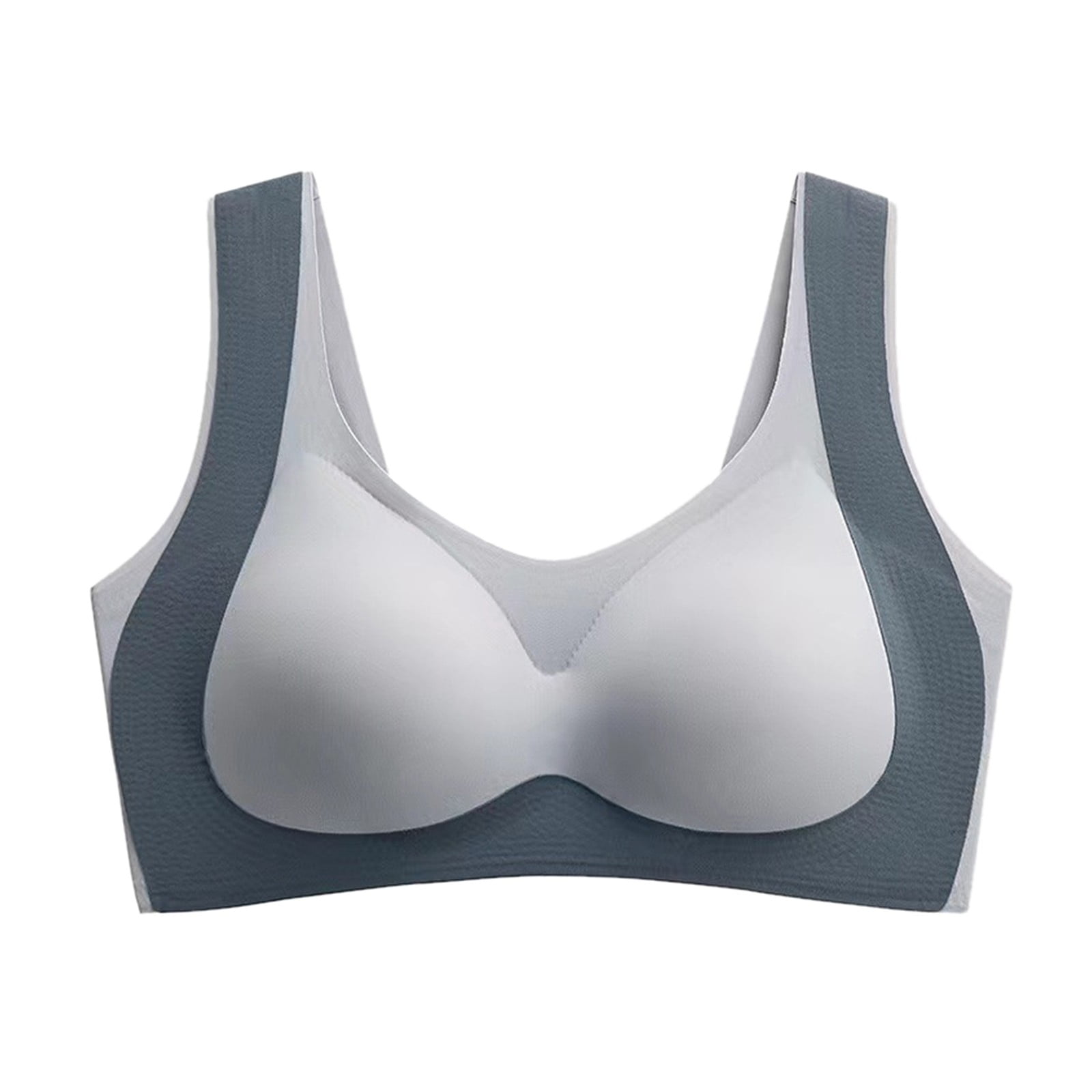 Sngxgn Sports Bra for Women, Medium-High Support Strappy Padded Sports ...