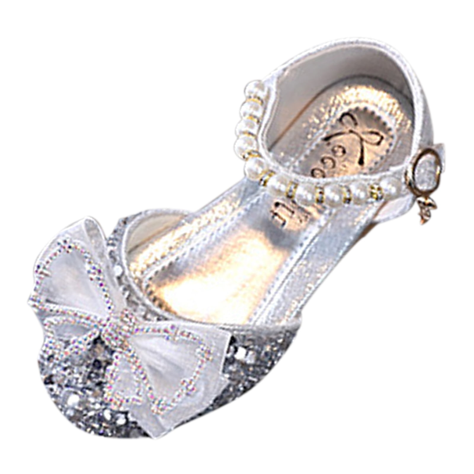 Sngxgn Toddler Girls Ballet Flats Shoes Ballerina Bowknot Jane Mary ...