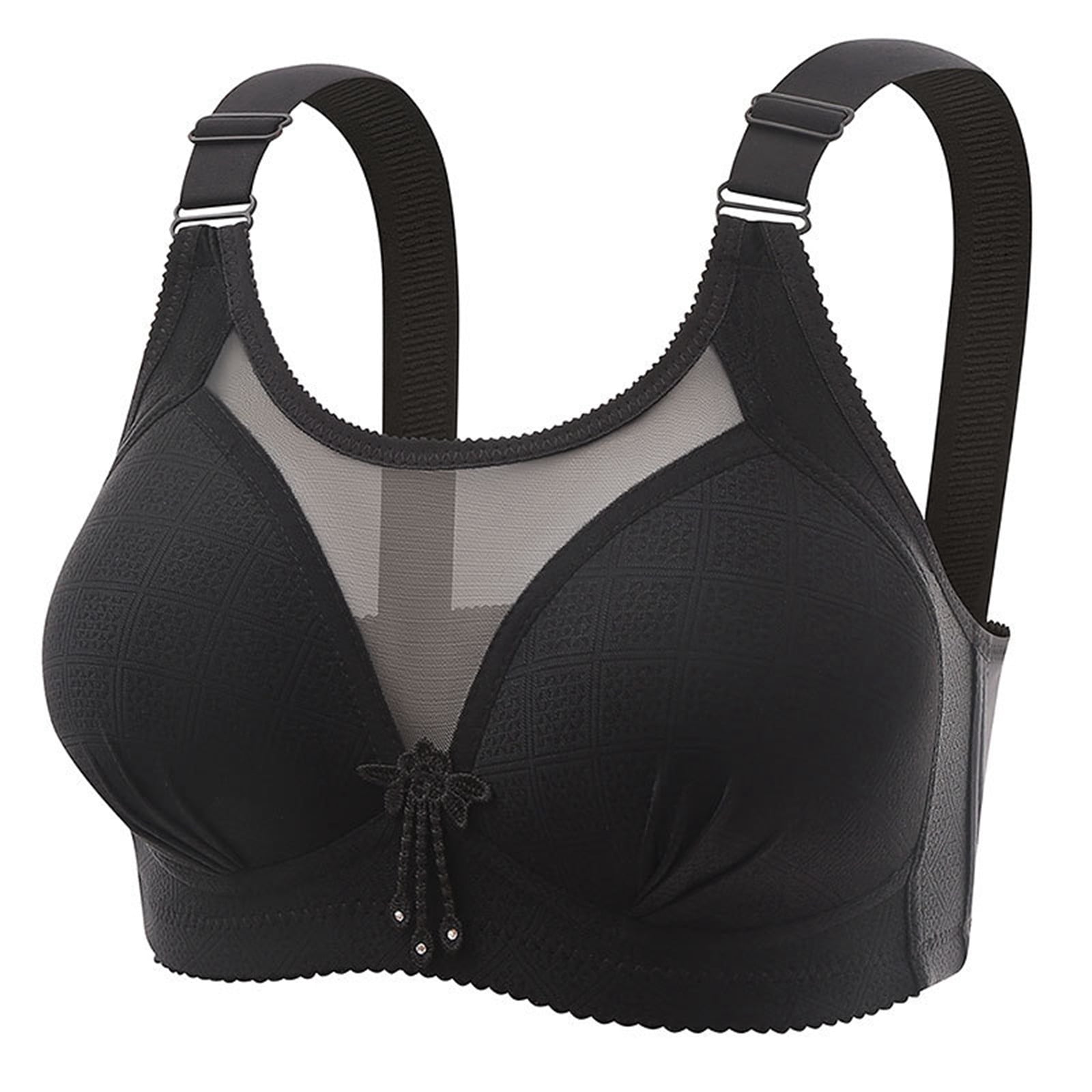Sngxgn Women's Bra Wireless T-Shirt Bra(Black,44/100) - Walmart.com