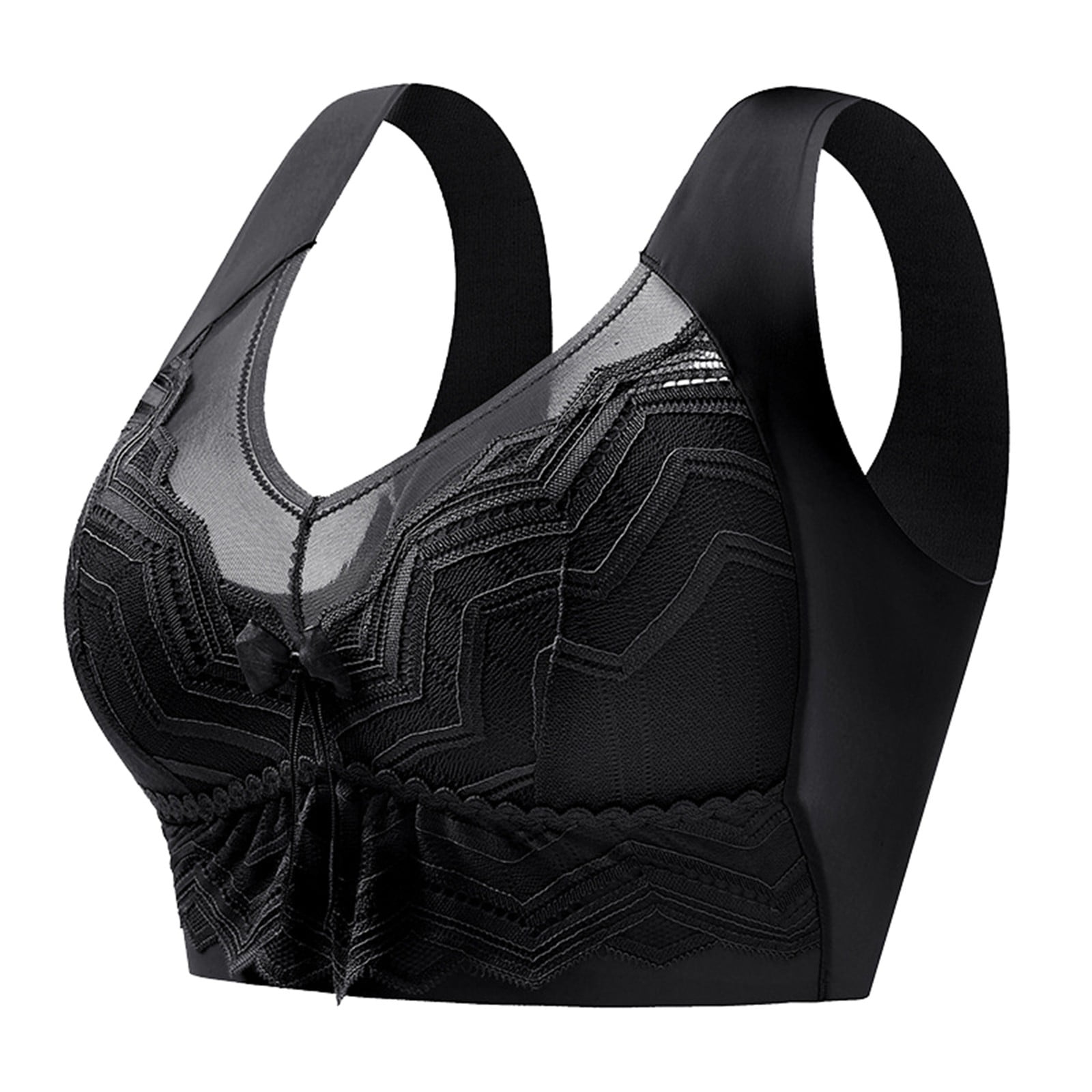 Sngxgn Women's Bra Women's Light Wireless Bra with Foam, Full-Coverage ...