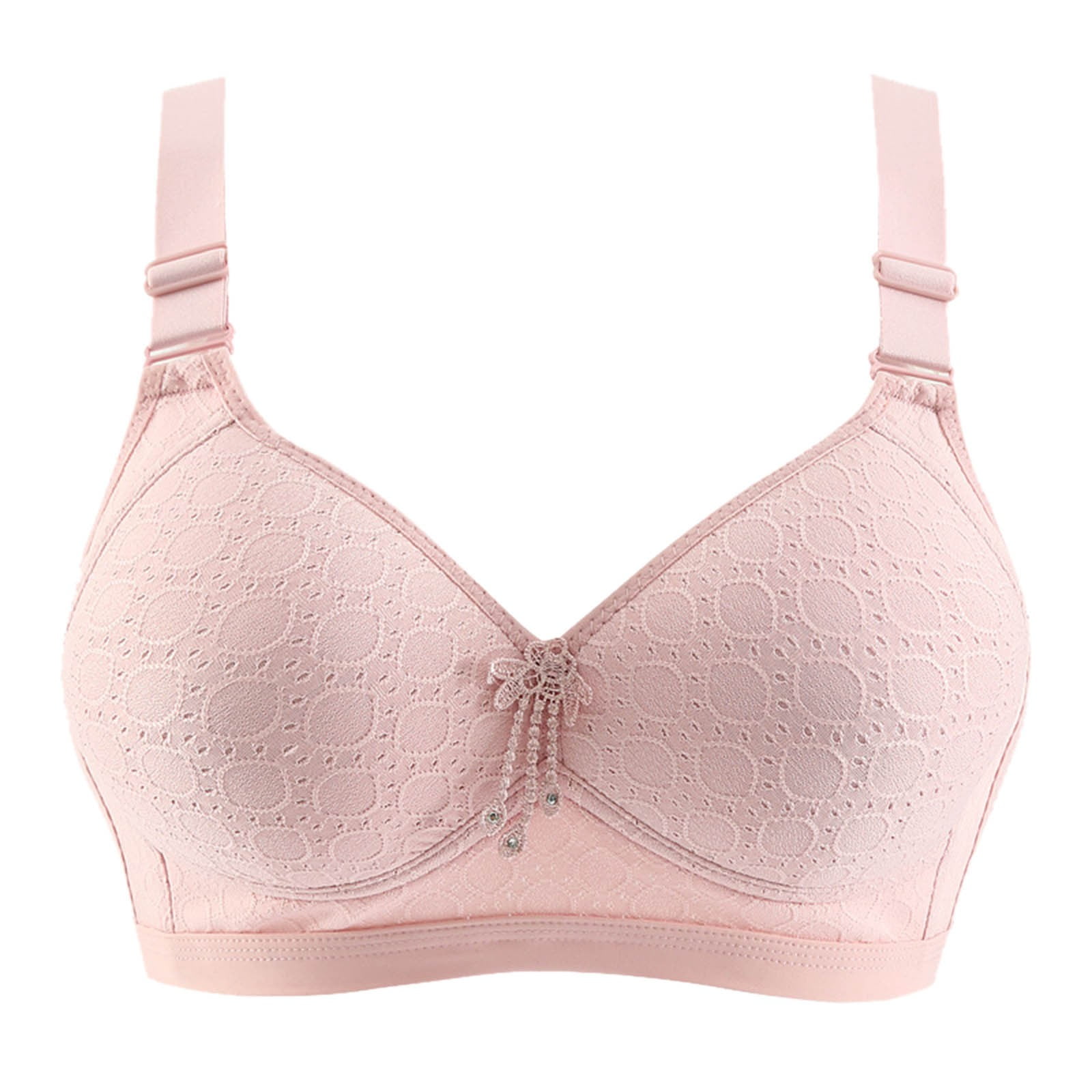 Sngxgn Women's Bra Women's Light Wireless Bra with Foam, Full-Coverage ...
