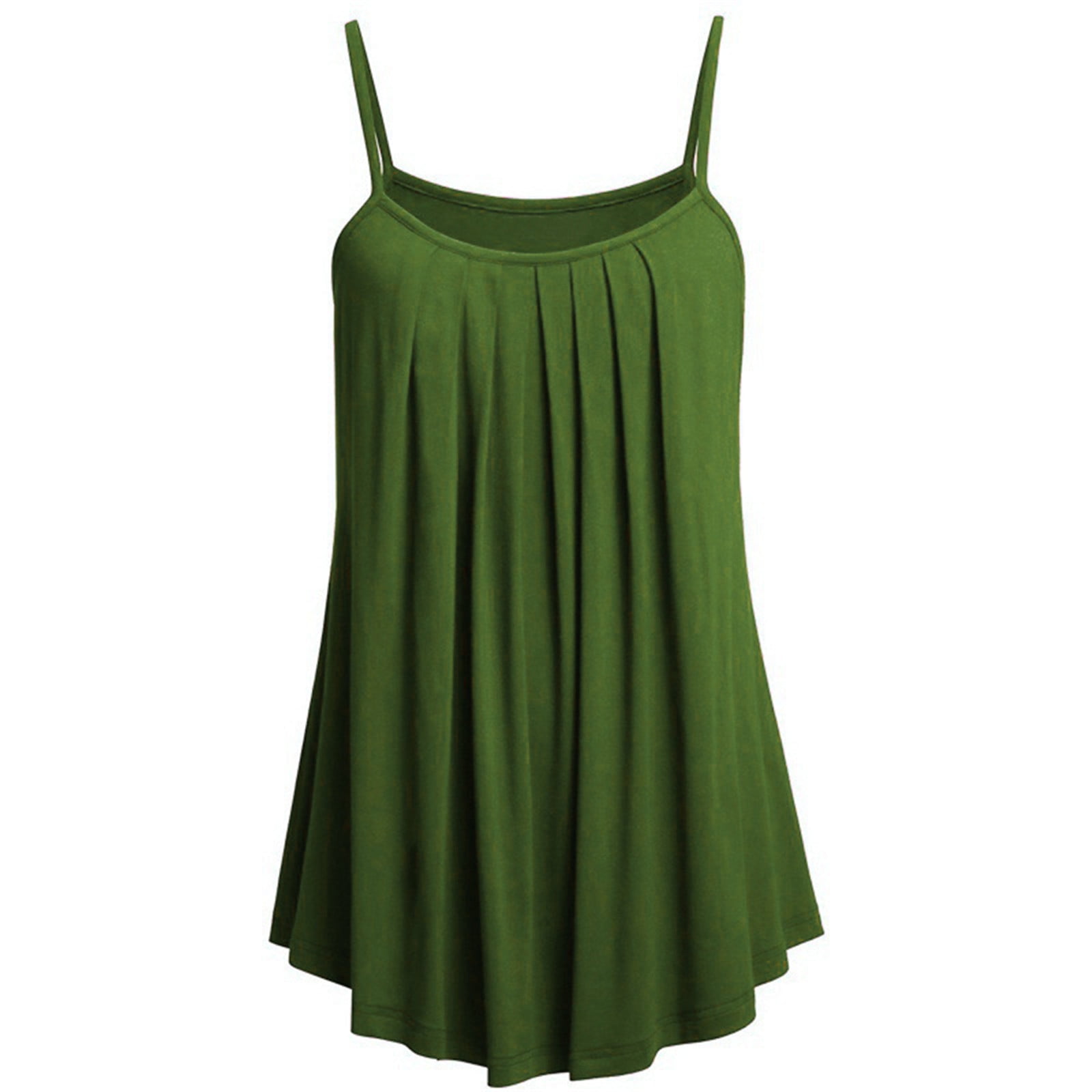 Sngxgn Women's Cami Stretch Camisole Straps(Army Green,M) - Walmart.com