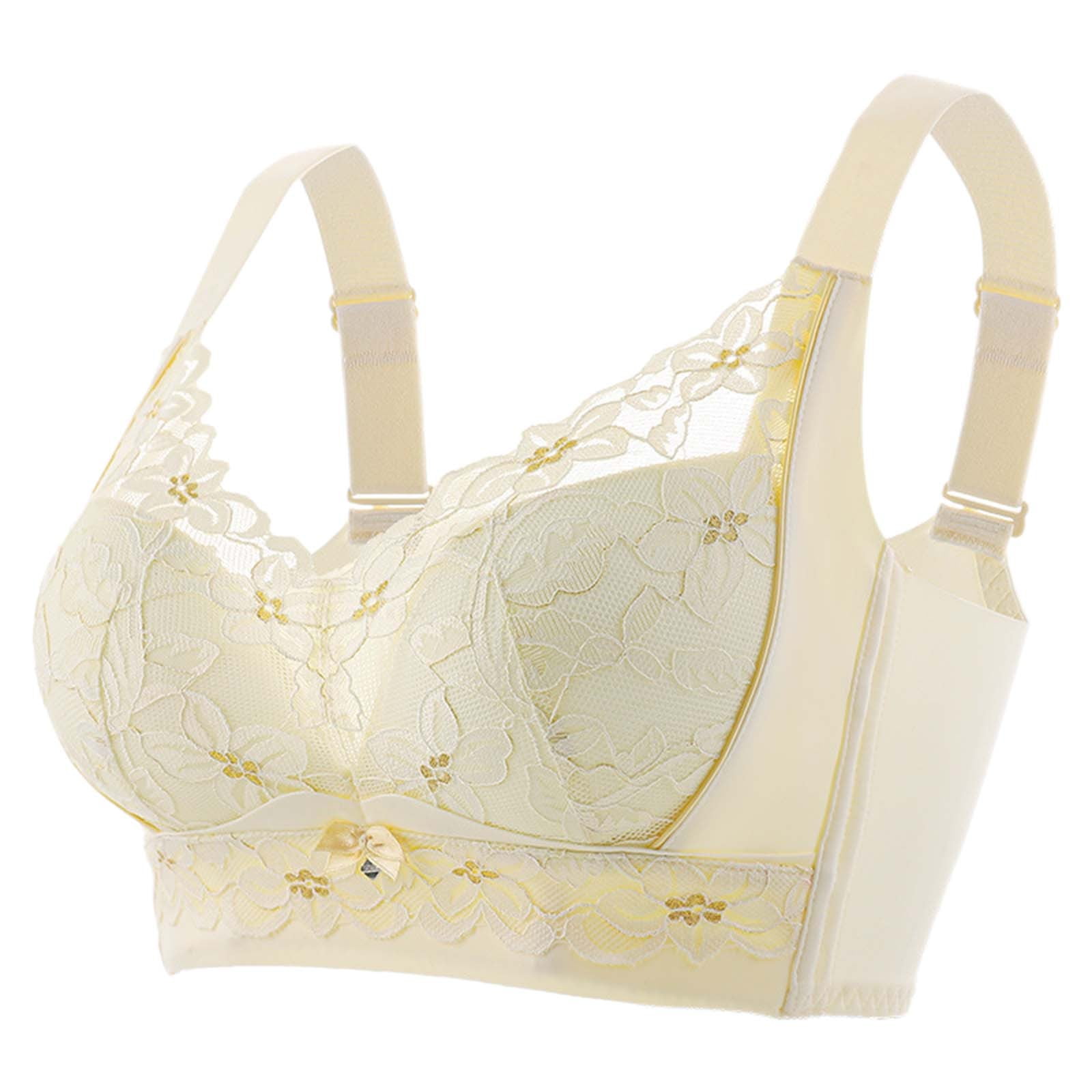 Sngxgn Women's Comfort Lace Underwire Bra,Soft Lace Bra(A,L) - Walmart.com